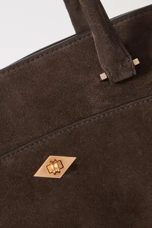 METIER Private Eye Medium Suede Tote