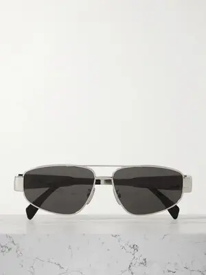 Celine Triomphe Aviator-style Sunglasses