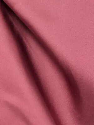 Rick Owens Lido Strapless Asymmetric Satin Top