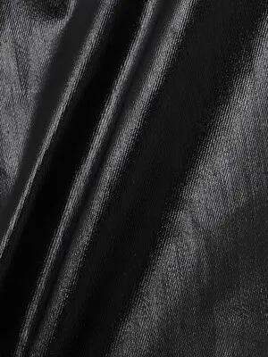 Rick Owens Coated-denim Bustier Mini Dress