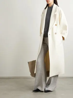 Max Mara Zaffo Double-breasted Cashmere Coat