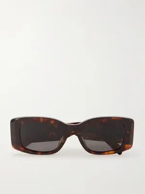 Celine Triomphe Oversized Square Sunglasses - Tortoiseshell