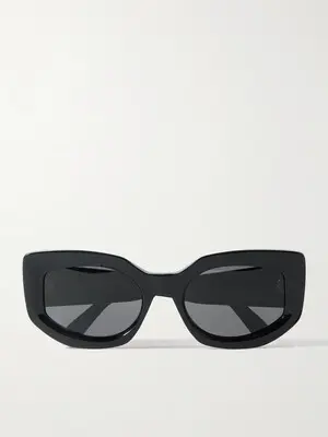 Celine Bold Cat-eye Sunglasses - Black