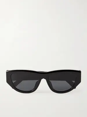 Celine Monochroms 01 Cat-eye Sunglasses - Black