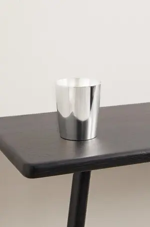 Christofle Uni -plated Pencil Pot - Silver