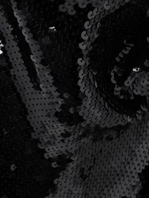 Rick Owens Taco Sequined Silk Gown
