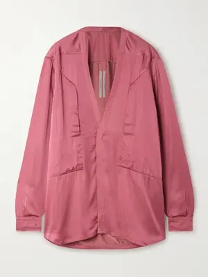 Rick Owens Satin Shirt