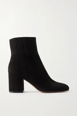GIANVITO ROSSI Joelle 70 Suede Ankle Boots