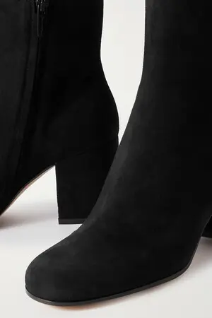 GIANVITO ROSSI Joelle 70 Suede Ankle Boots