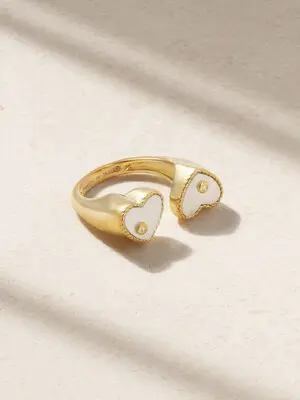 Yvonne Leon Mother Of Pearl Rings