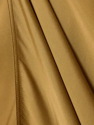 Rick Owens Draped Satin Midi Wrap Dress