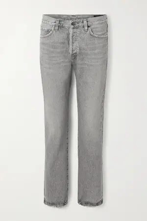 GOLDSIGN The Walcott Distressed Straight-leg Jeans