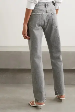GOLDSIGN The Walcott Distressed Straight-leg Jeans