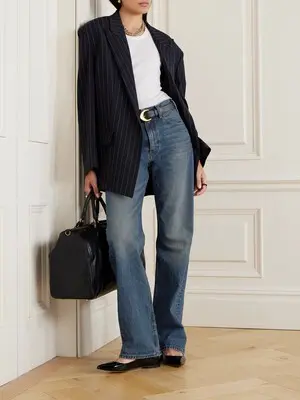 NILI LOTAN Mitchell Boyfriend Jeans - Blue