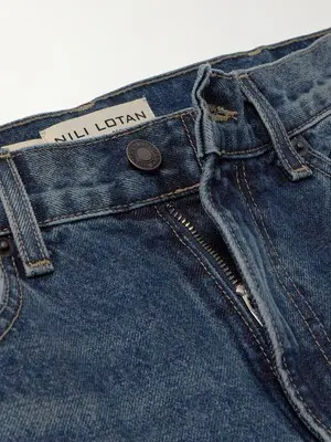 NILI LOTAN Mitchell Boyfriend Jeans - Blue