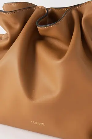 Loewe Flamenco Clutch - Brown