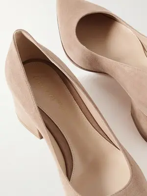 GIANVITO ROSSI Piper 45 Suede Pumps