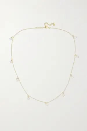 Mateo 14-karat Gold Pearl Choker - White