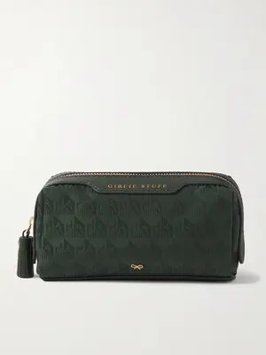 ANYA HINDMARCH Girlie Stuff Cosmetics Case - Green