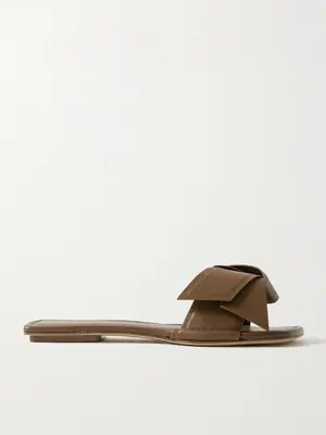 Acne Studios Net Sustain Leather Slides
