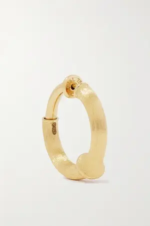 OLE LYNGGAARD COPENHAGEN Nature Small Single Hoop Earring - Gold