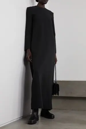 THE ROW Amara Crepe Maxi Dress