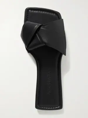 Acne Studios Net Sustain Leather Slides
