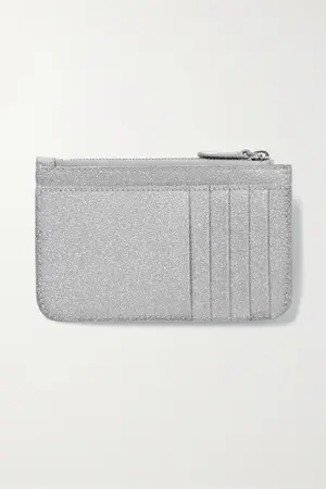 Balenciaga Cash Glittered Leather Wallet