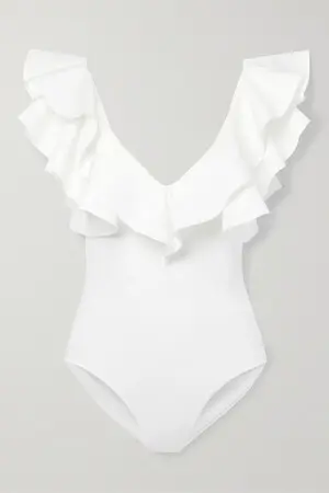 Maygel Coronel Ruffle Swimsuits