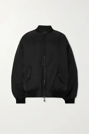 Wardrobe.NYC Reversible Quilted Shell Bomber Jacket