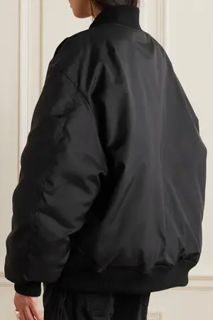 Wardrobe.NYC Reversible Quilted Shell Bomber Jacket