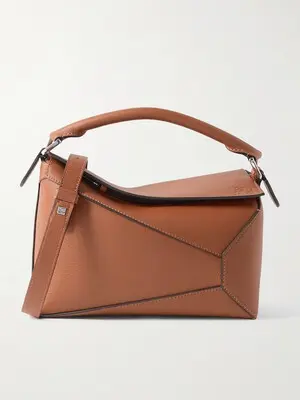 Loewe Puzzle Edge Small Shoulder Bag - Brown