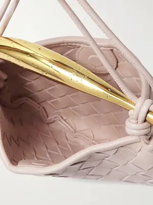 Bottega Veneta Mini Intrecciato Sardine Shoulder Bag