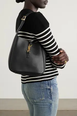 Saint Laurent Le 5 À 7 Supple Small Shoulder Bag - Black