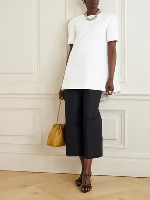 Marni Cocoon Cotton-cady Mini Dress