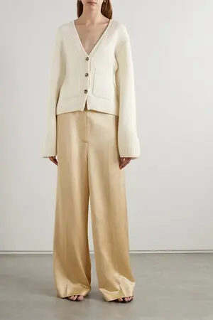 Khaite Scarlet Cashmere Cardigan - Off-white