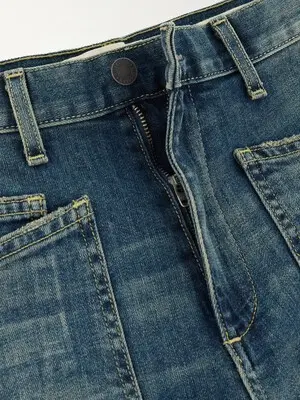 NILI LOTAN Shon Boyfriend Jeans - Blue