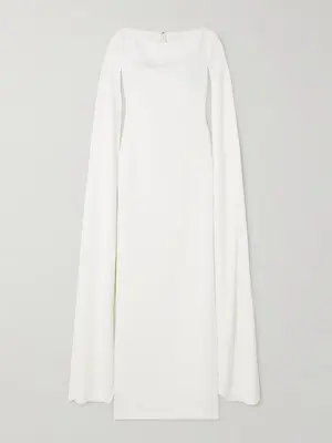 Solace London Sadie Cape-effect Gown