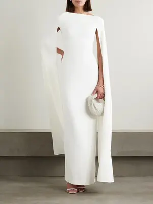 Solace London Sadie Cape-effect Gown