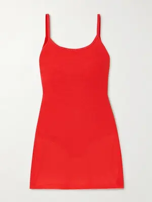 Jacquemus Roupao Stretch-mesh Mini Dress