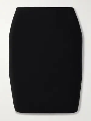 Commando Half Slip Layered Mini Skirt - Black