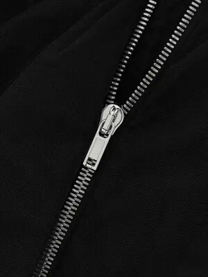 Rick Owens Gathered Mesh Bomber Jacket