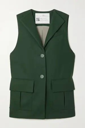 NET-A-PORTER FOR THE KING’S FOUNDATION Net Sustain Wool-felt Vest