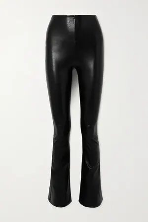Commando Faux Stretch-leather Flared Pants