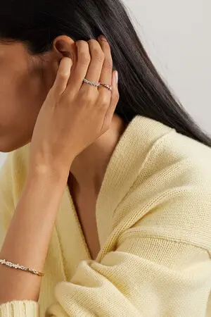 SUZANNE KALAN 18-karat Rose Diamond Ring