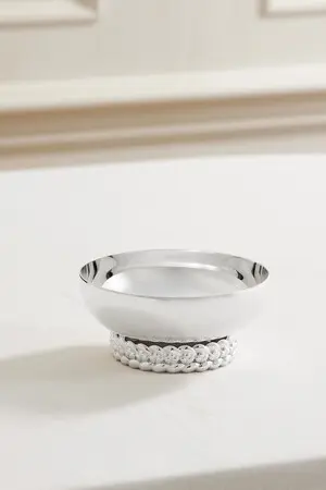 Christofle Babylone Small -plated Bowl