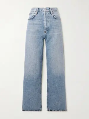 AGOLDE Ren High-rise Wide-leg Jeans