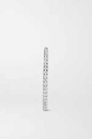 STONE AND STRAND Suspender 10-karat Diamond Earring