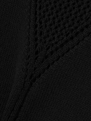 JIL SANDER Pointelle-knit Top
