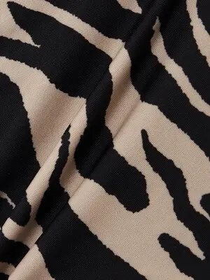 Attico Zebra-print Bikini
